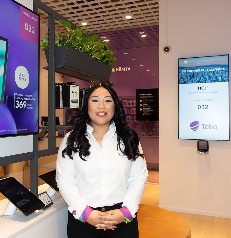 Telia Challenges the Traditional Retail Landscape with Qmatic