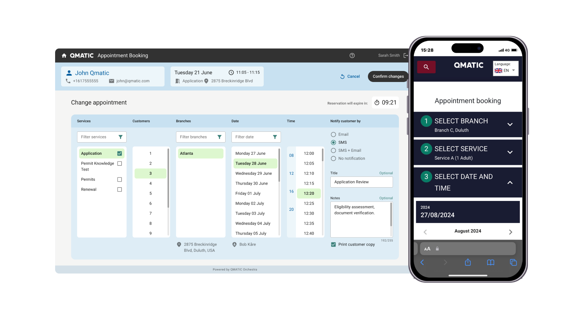 Enterprise Queue Management System Software - Orchestra 7 — Qmatic