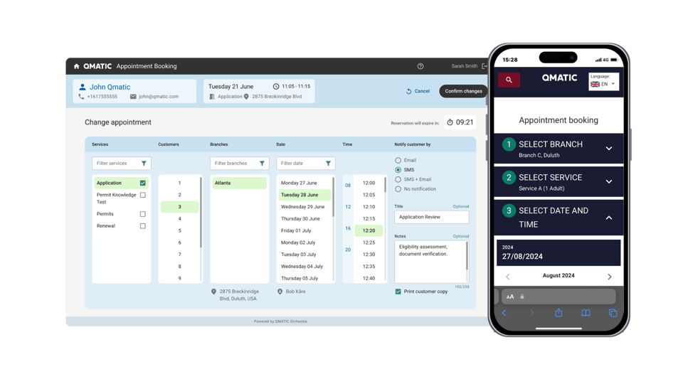 Enterprise Queue Management System Software - Orchestra 7 — Qmatic